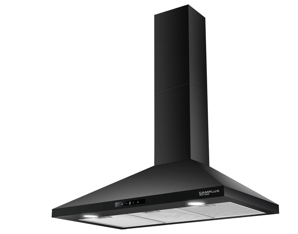 36" Extractor hoods for kitchens, CAMPLUX MINI TANK Black Wall Mount K