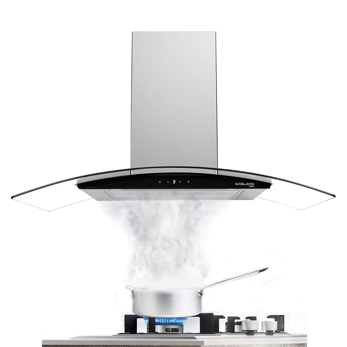 36'' Wall Mount Range Hood - Sensor Touch Control | Gasland Chef