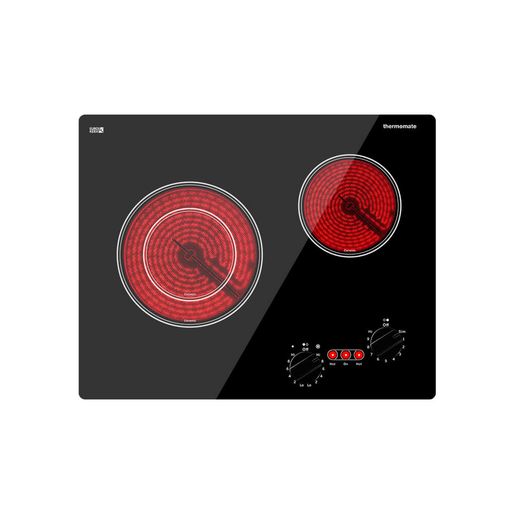 Built-In Ceramic Cooktop - Knob Control | Thermomate